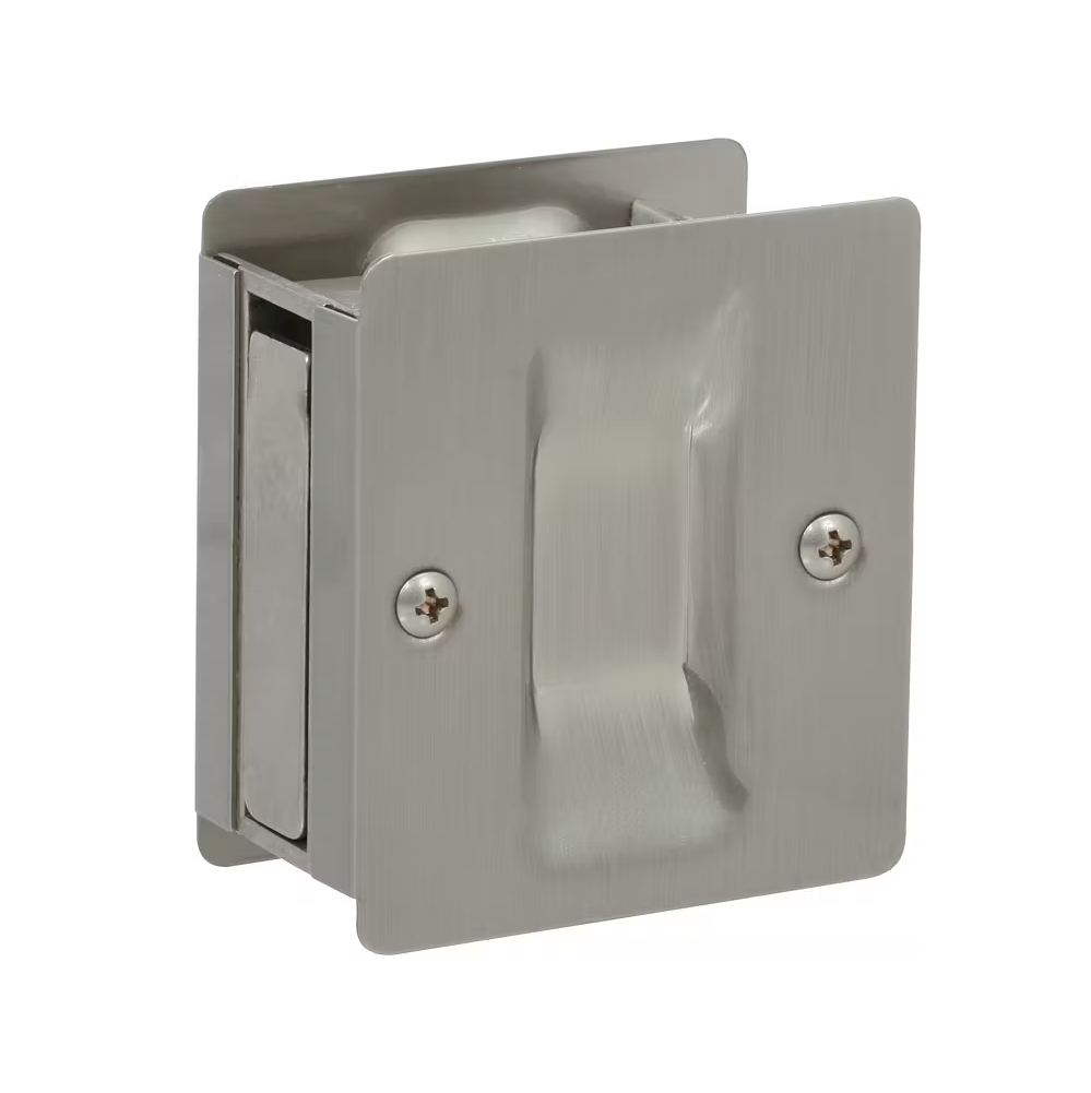 Traditional Square Passage Pocket Door Pull