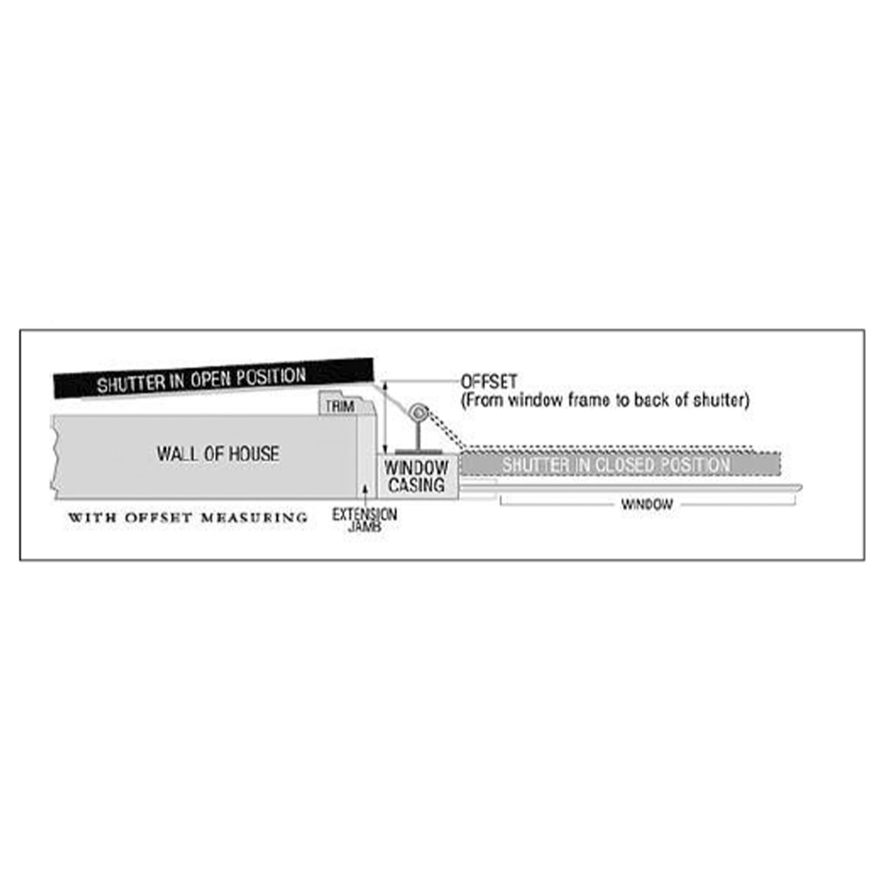 Exterior Shutter Blind Hinges, Stainless Steel - Delaney Hardware