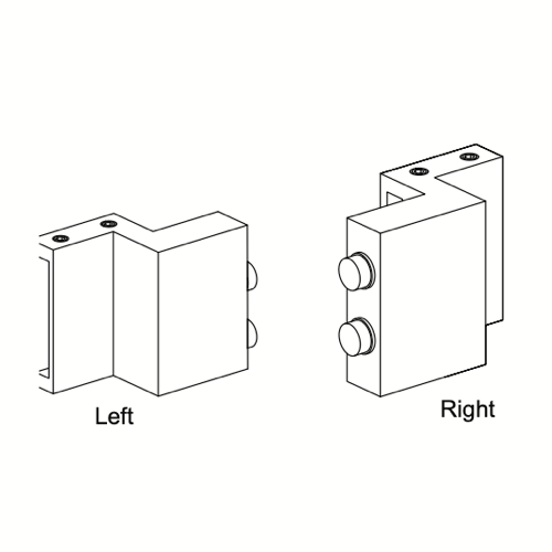Barn Door Track Stops (Pair) - Delaney Hardware