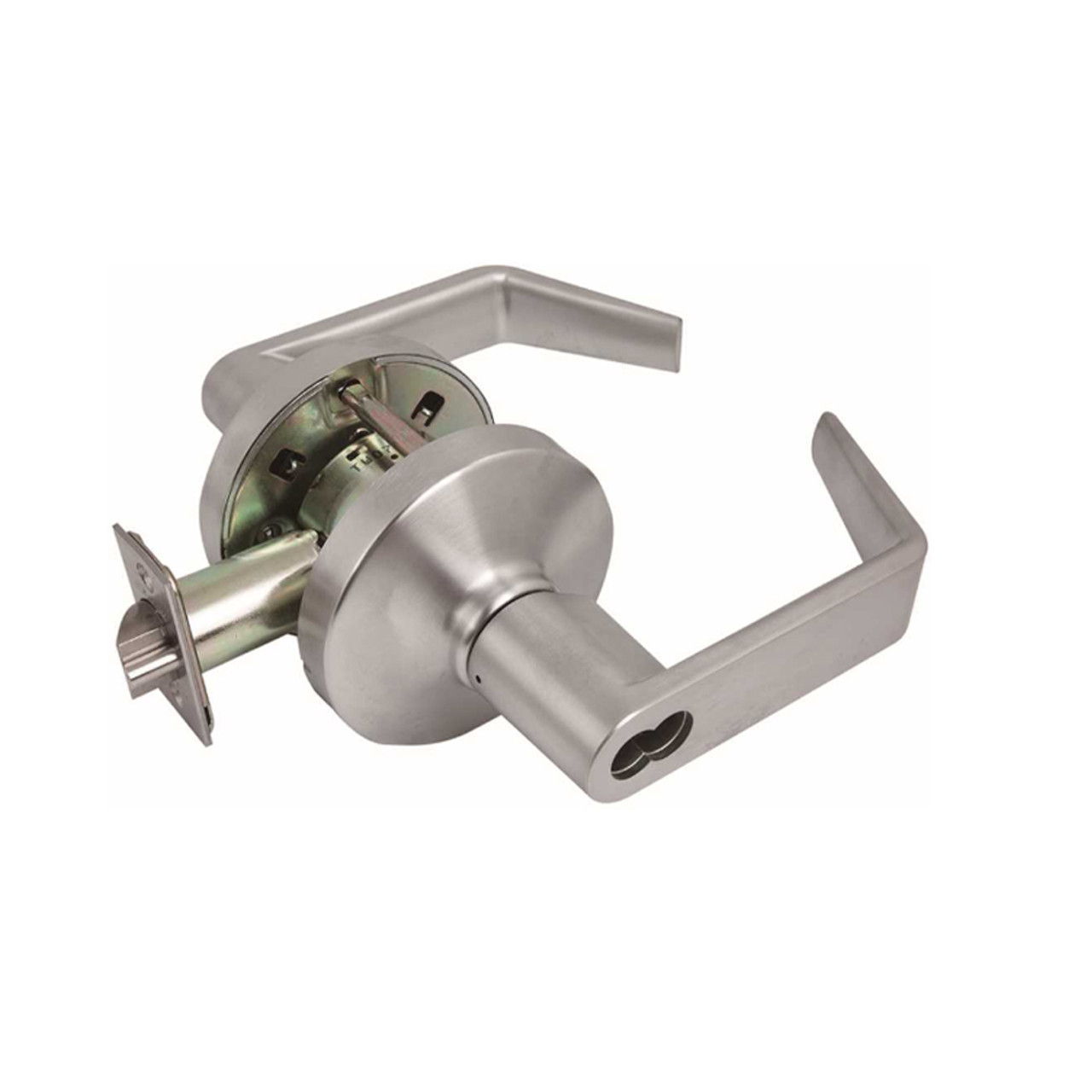 CT Entry Leverset, Dull Chrome (US26D) (Less Core) - Delaney Hardware