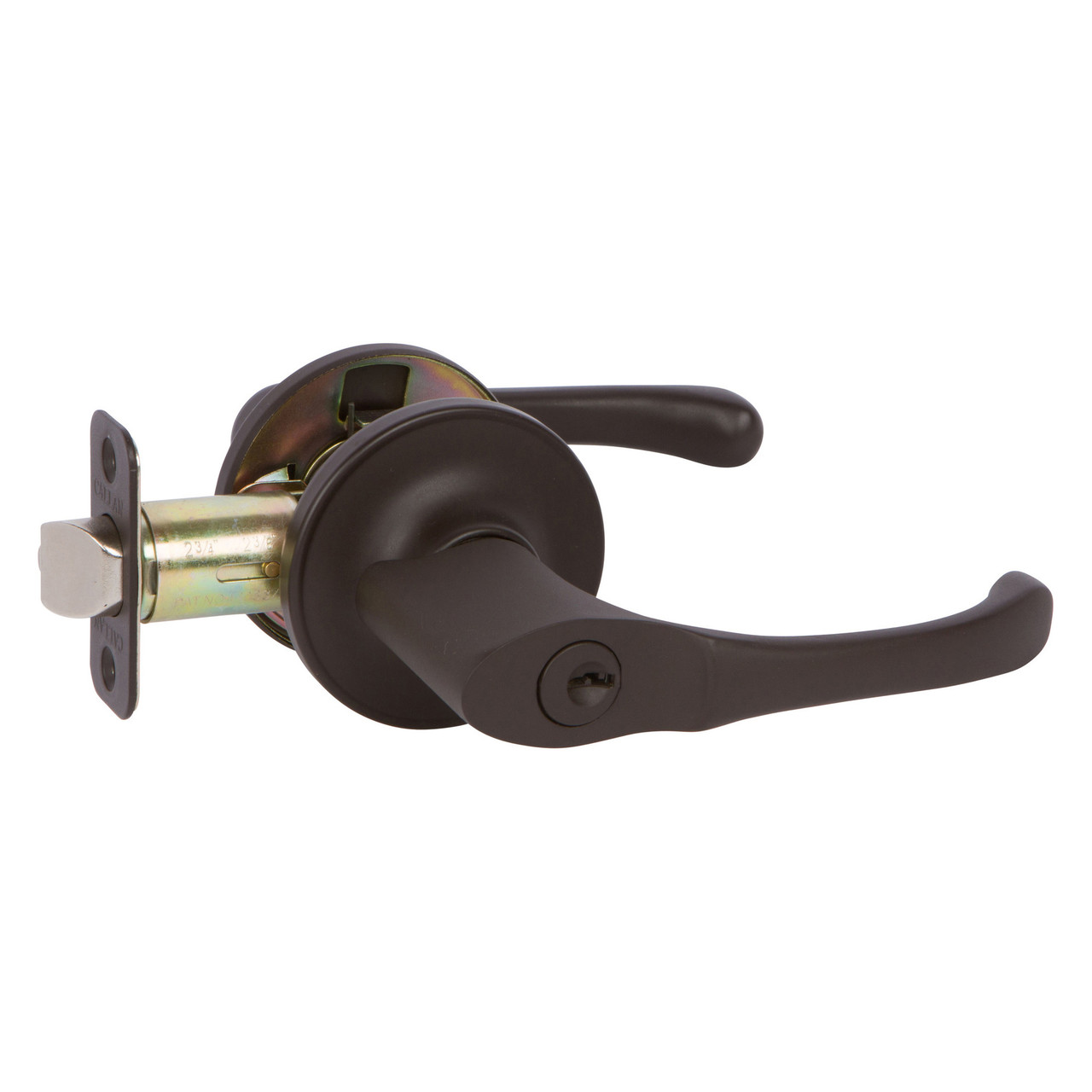 Newport Entry Leverset, Oil-Rubbed Bronze (US10B) - Delaney Hardware