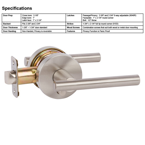Cira Privacy Leverset - Delaney Hardware