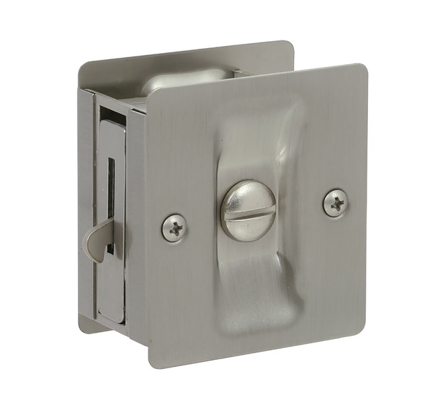 Contemporary Round Privacy Pocket Door Lock