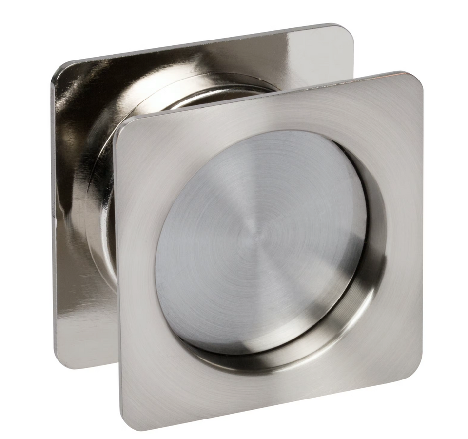 Contemporary Round Privacy Pocket Door Lock