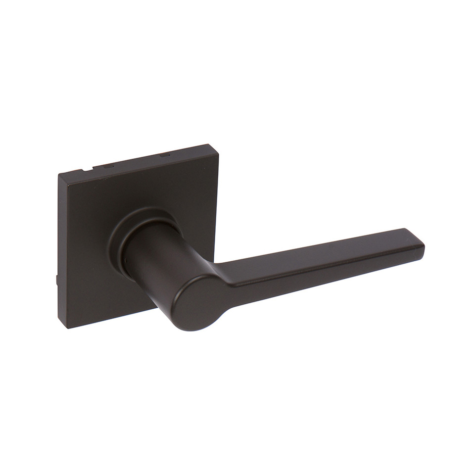 Kellington Single Cylinder Handleset, Black (US19) - Delaney Hardware