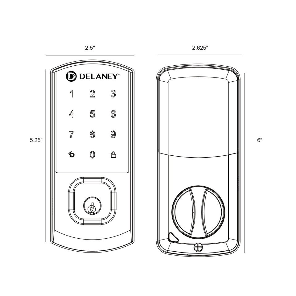 Delaney Nexus Smart Lock