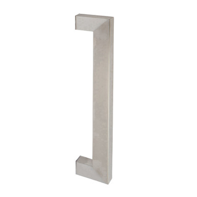 17-1/4" Single Sided Square, Barn Door Pull Handle - Delaney Hardware