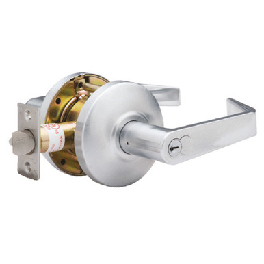 CT Storeroom Leverset, Dull Chrome (US26D) (Less Core) - Delaney Hardware