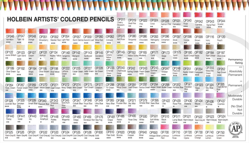 Holbein Artists' Colored Pencil | The Art and Craft Cottage