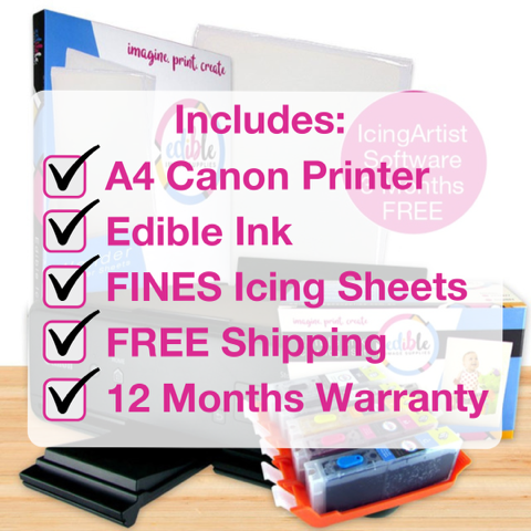 Edible Printing Systems - A4 Edible Printer - Edible Image Supplies