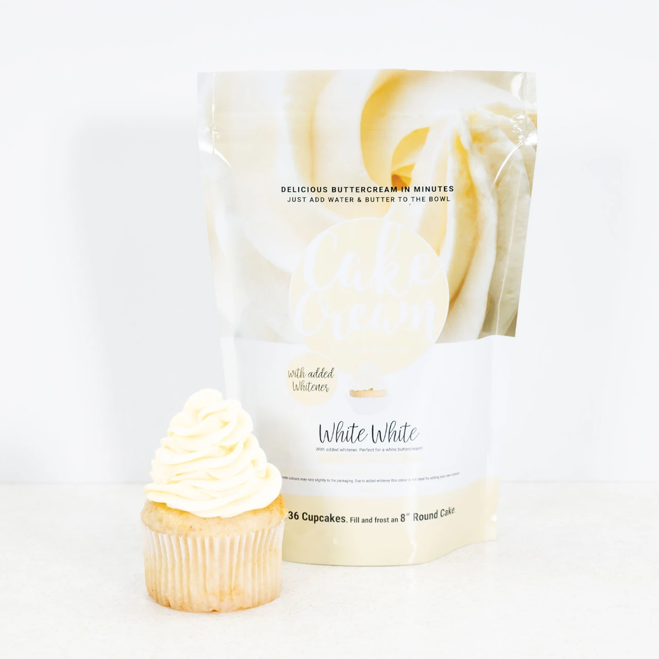 Cake Cream White White - Vanilla Flavour