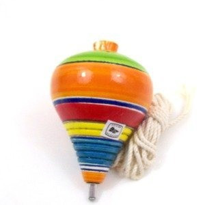 Mexican Trompo Spinning Tops - 3-Pack Authentic Toys - Shop Now