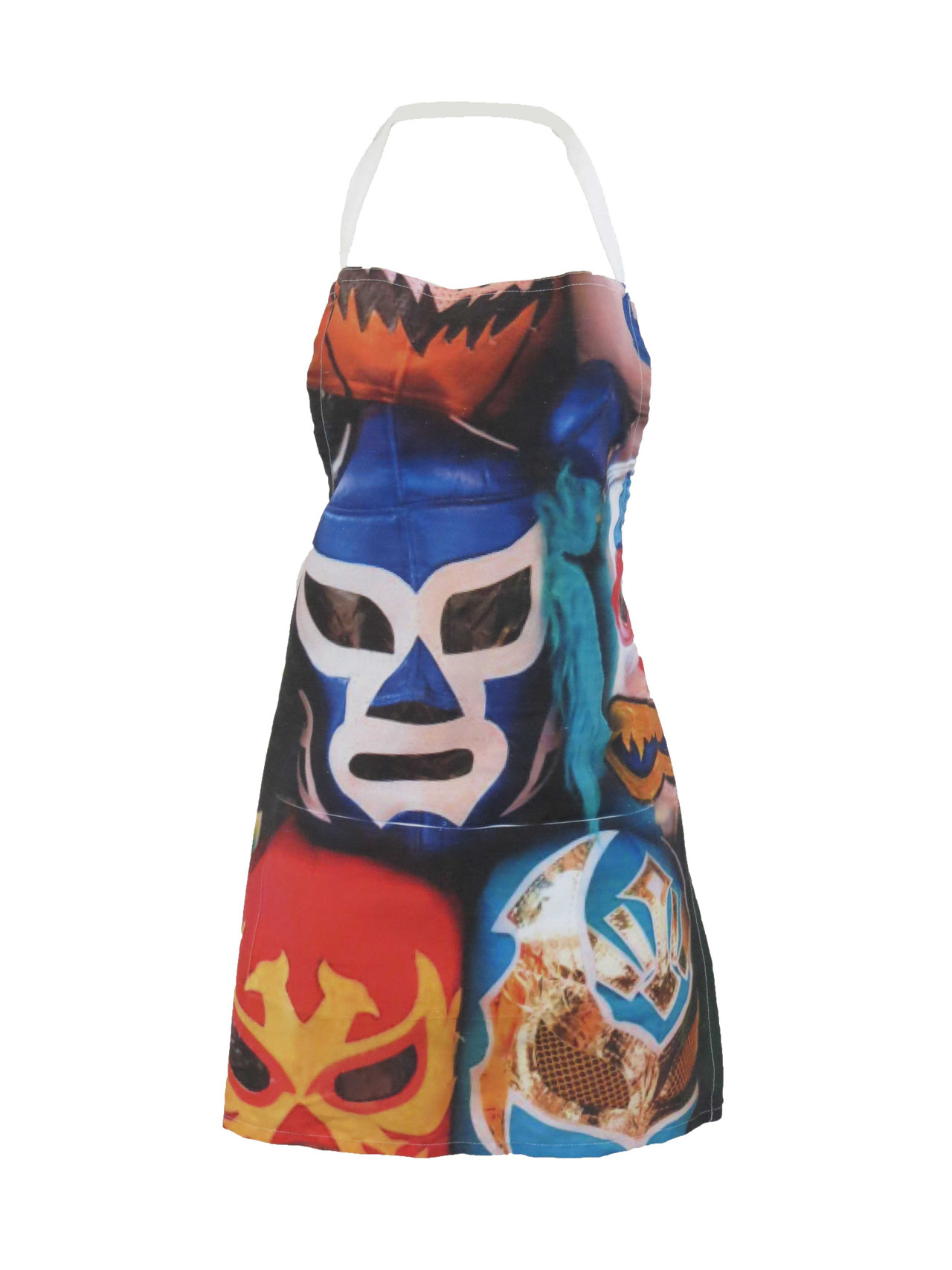 Mexican Apron Lucha Libre Design
