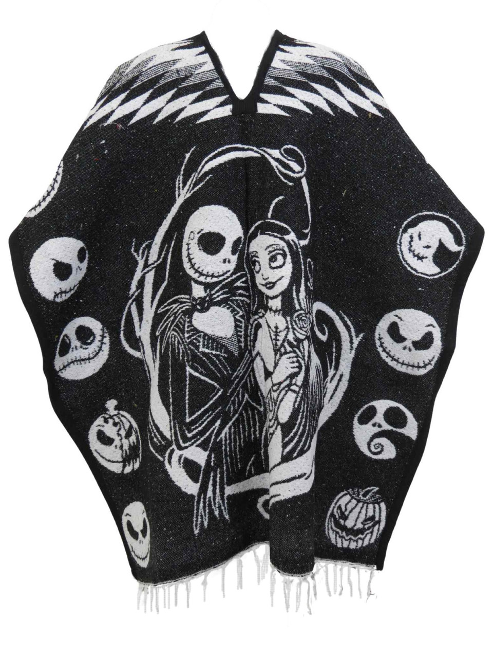 Mexican Poncho Halloween | Festival Poncho for Cinco de Mayo & Dia de ...