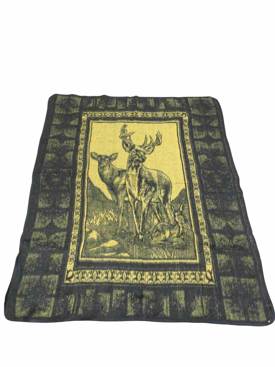 Traditional Mexican Acrylic Blanket - Queen Size Animal Print | Leos ...