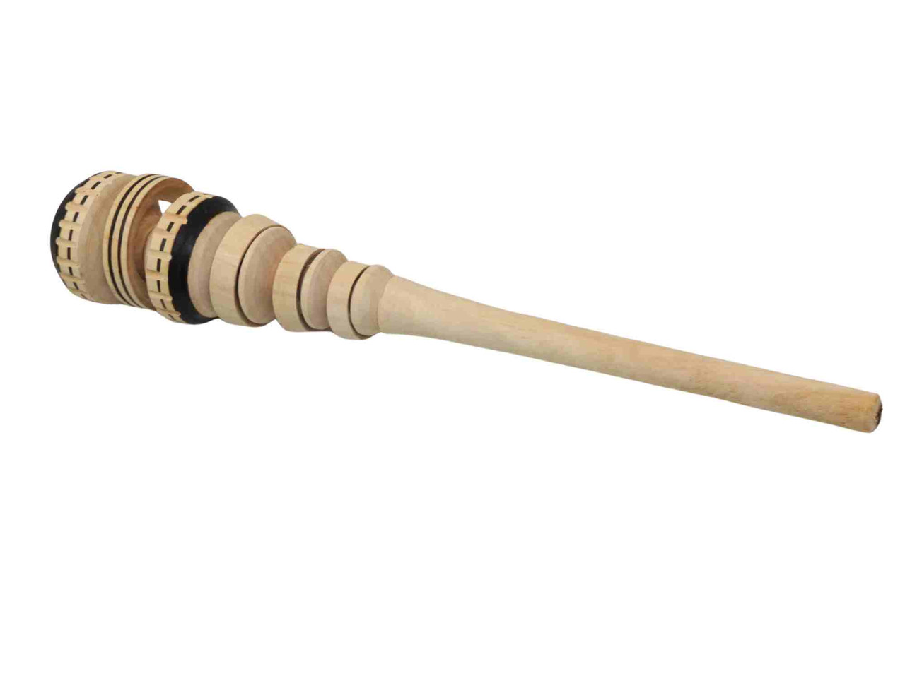 Handcrafted 3-Ring Mexican Molinillo – Traditional Wooden Whisk for Hot ...
