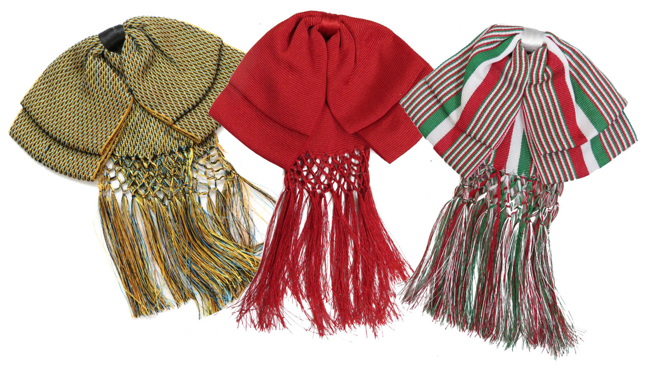 Mexican Charro Mariachi Fringes Bow Tie with Elastic