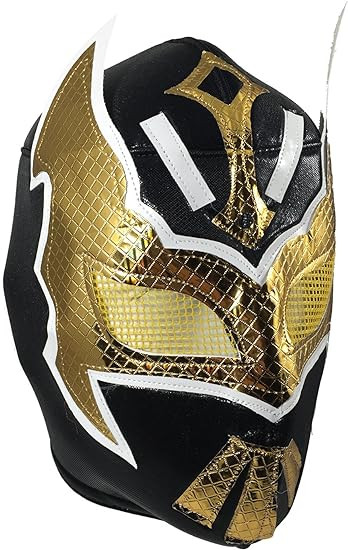 SIN CARA Lucha Libre Wrestling Mask - Pro-Fit Design - Authentic Black ...