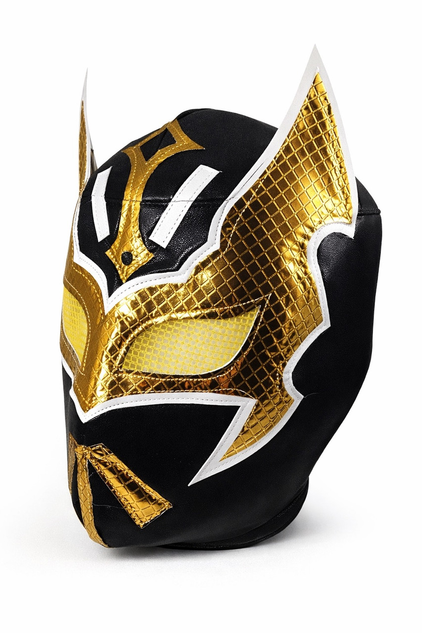 SIN CARA Lucha Libre Wrestling Mask - Pro-Fit Design - Authentic Black ...