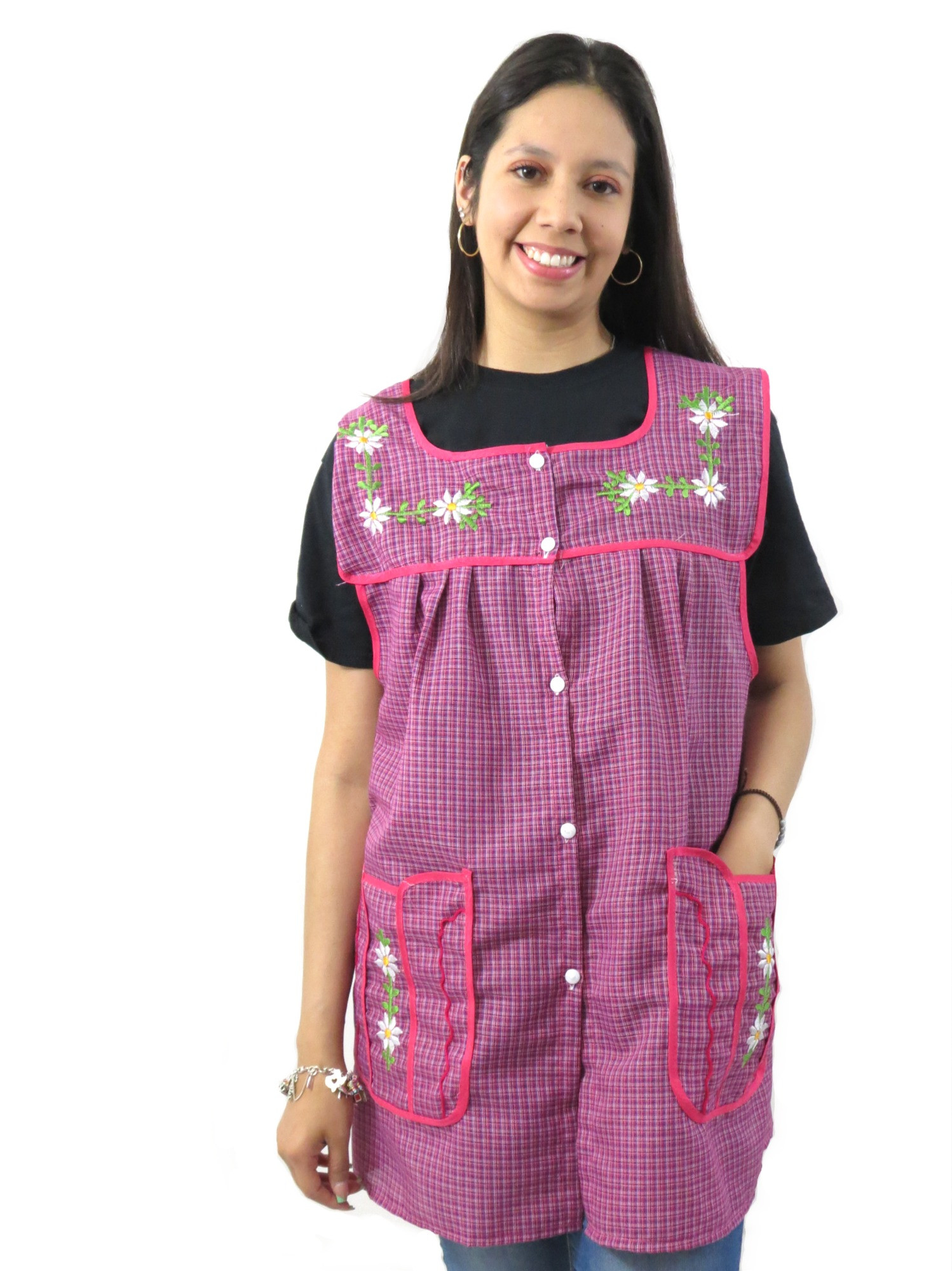 Mexican Apron Dona Lucha - Traditional Style - Shop Now