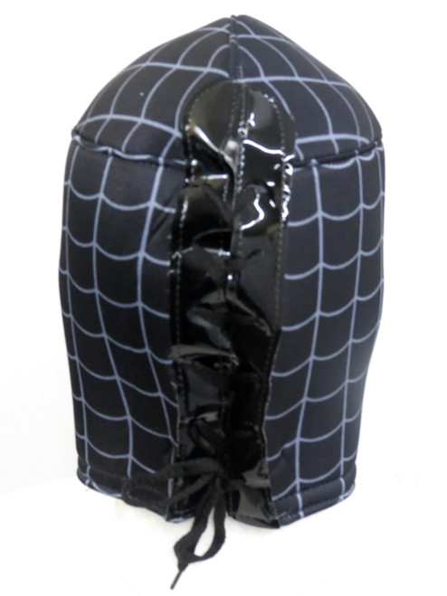 Spider Man Black Super Hero Luchador Libre Mask | Handcrafted in Mexico