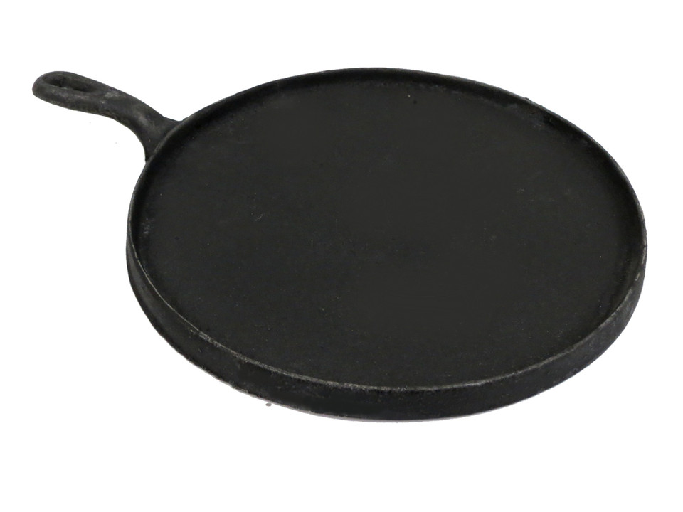 Heavy Duty Tortilla Griddle - 8-Inch Cast Iron - Order Today