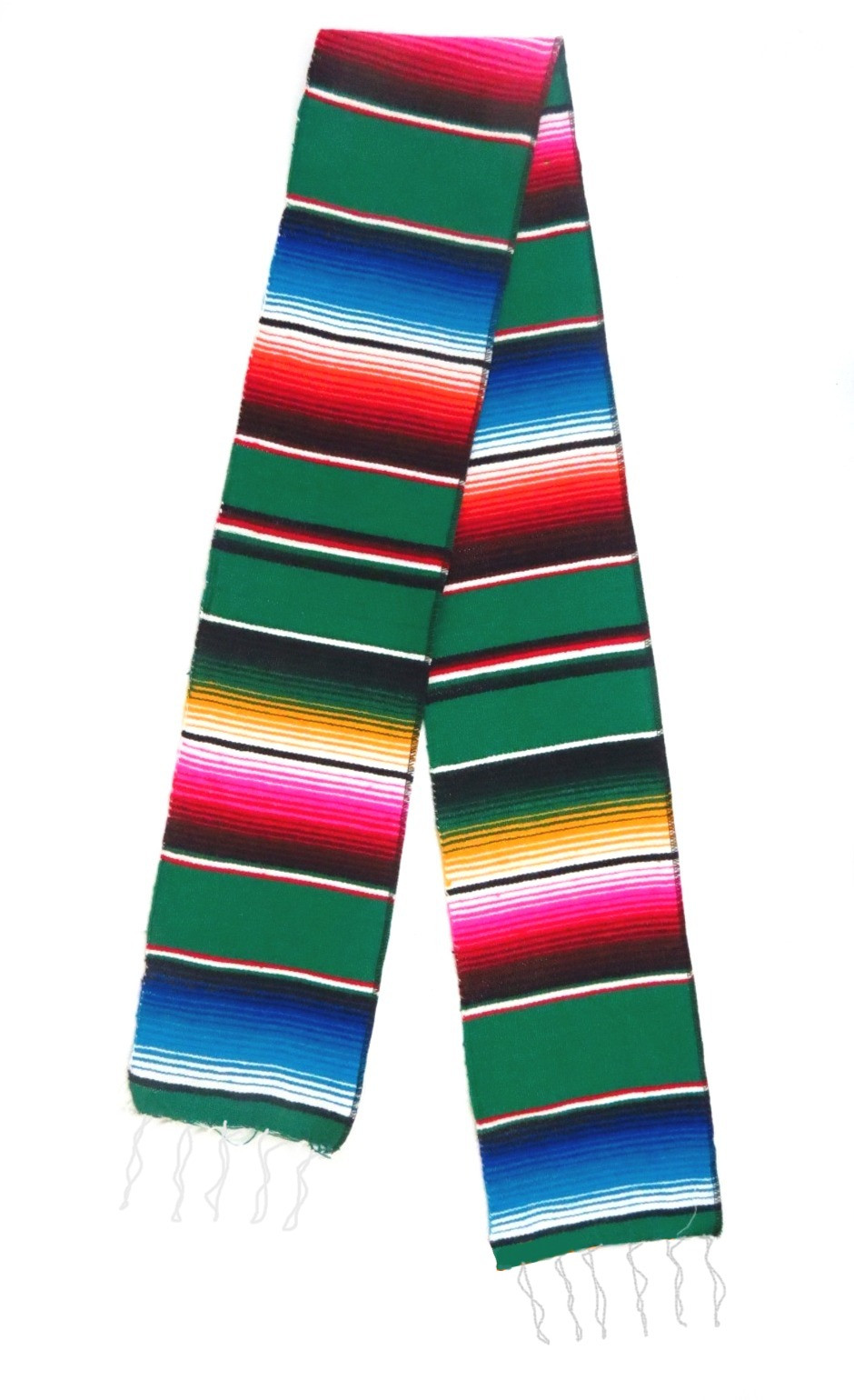 Mexican Serape Sarape Table Runner 12" wide 72" long