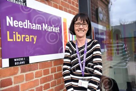 39346220-Library manager Donna Grand. Needham Market s new library has ...