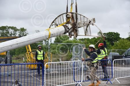 39467122-The final section of the HMS Ganges mast on Shotley peninsula ...