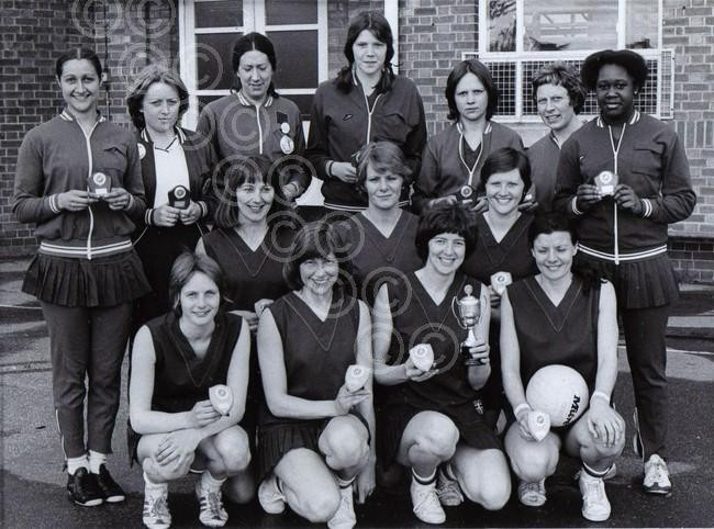 39607938-The Christuchurch Ladies Netball Team were Suffolk winners in ...