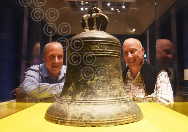 39665404-Brothers Lincoln, left, and Julian Barnwell, with the bronze ...