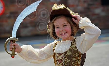 33172219-Weaverham Forest school Pirates. Pictured are William Thomas ...