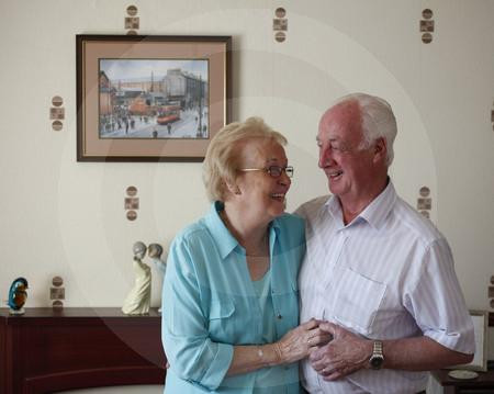 23844458-Robert and Isabel Dickie pictured at home in Clydebank. Both ...