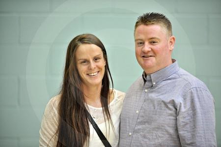 28353366-KILMARNOCK, SCOTLAND - AUGUST 10: Parents Gavin and Stacey ...