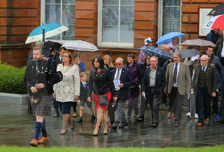 35270925-Pictured is piper Finlay MacDonald leading Lord provost Eva ...