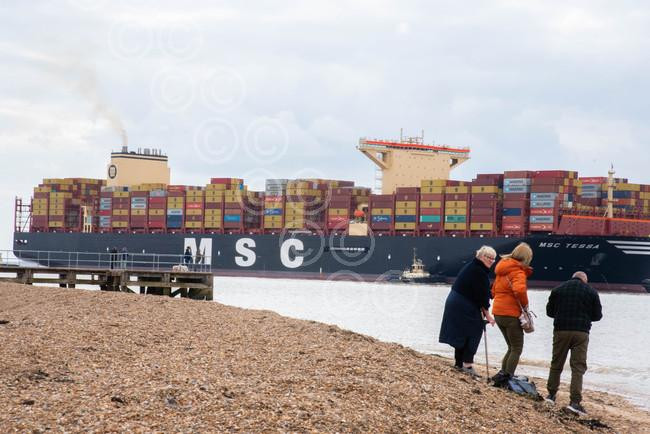 39704855-MSC Tessa third largest container ship reaches Felixstowe for ...