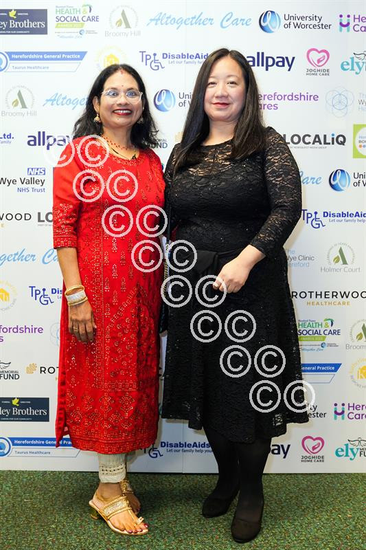 39877382-Hereford Times Health & Social Care Awards 2023. Pic is (l-r ...