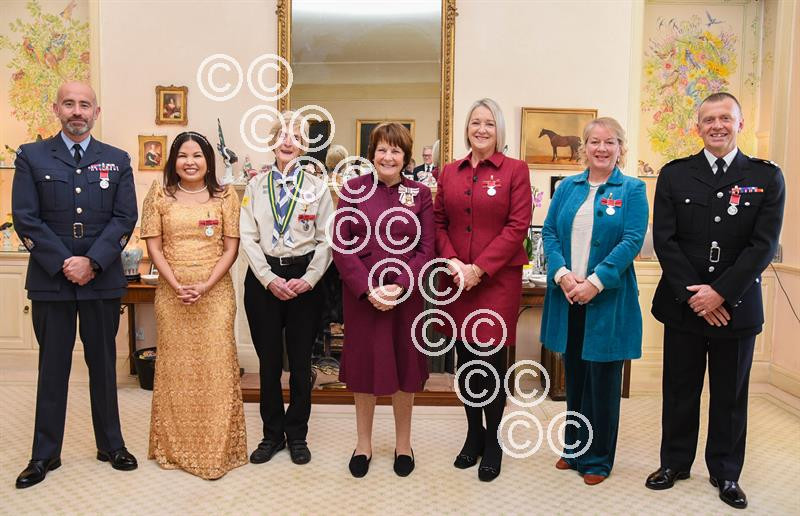 39892956-Suffolk BEM recipients receive their medal from Lady Clare of ...