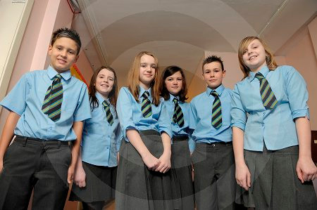 17251052-Primary 7 pupils at Our Lady of The Rosary Primary School ...