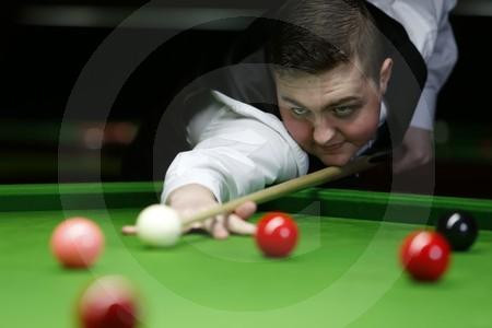 27184282-Scottish snooker player Dylan Craig at the Q-Club on St ...