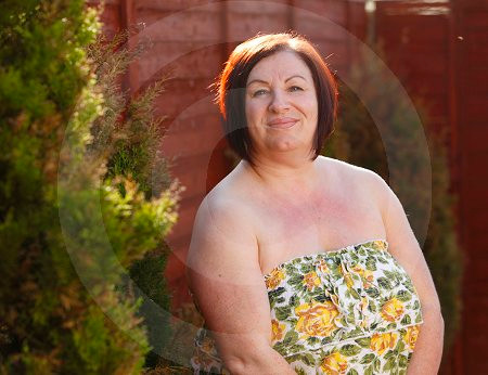17495333-Claire Menzies pictured at home in Summerston, Glasgow. Claire ...