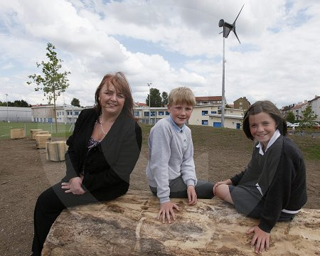 17636293-Merrylee primary school, Ashmore road, Glasgow. The new school ...