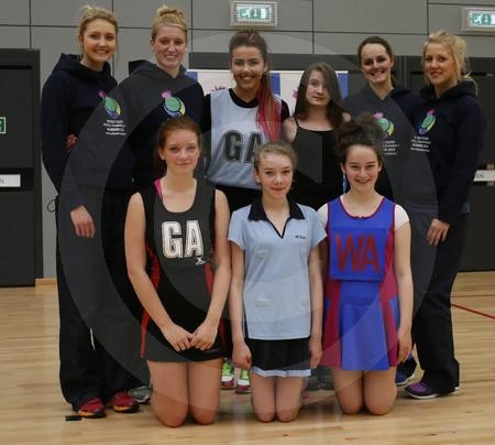 24950890-Secondary School Netball Tournament at the Emirates arena ...