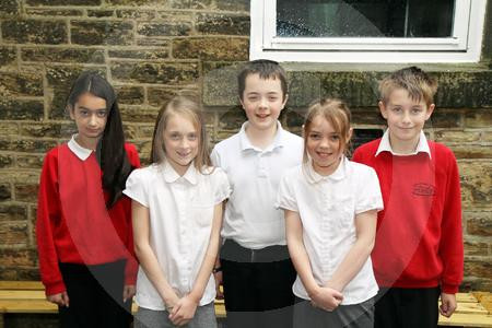 28333049-Class of 2013 Laycock Primary: from left, Nadia Iqbal, Sophie ...