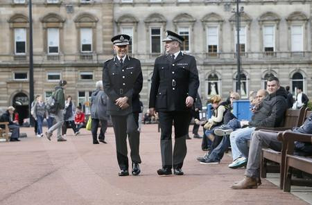 22494299-Campbell Corrigan, left, the new Acting Chief Constable of ...
