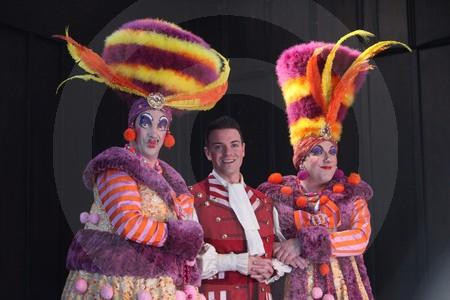 22593701-A cake cutting and photographic launch of the Panto Cinderella ...