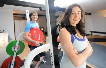 18507055-Husband and wife team, Ash and Rachel Boddy, who own health ...