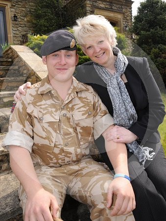 14567954-Mother and son Alyson and Benjamin Partridge - pic Geoff Hall ...