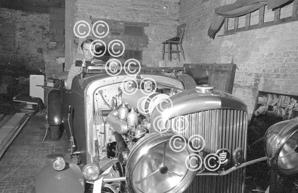 40052620-Morris Smith with 1934 Bentley, October 14, 1974 546779808 ...