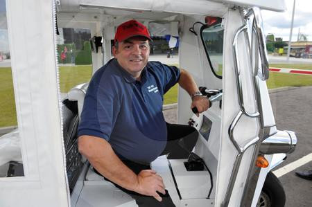 21697384-Picture Nick Ponty Pat Donelly gives Stef Lach a Tuk Tuk tour ...